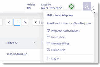 Reauthorizing or Disconnecting Help Center Translate for Intercom ...